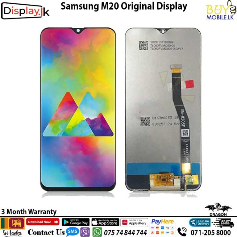 Samsung M20 Original Display - Display.LK