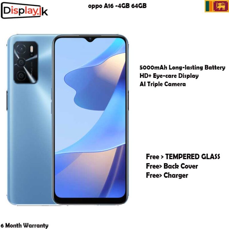 OPPO A16 4GB -64GB - Display.LK