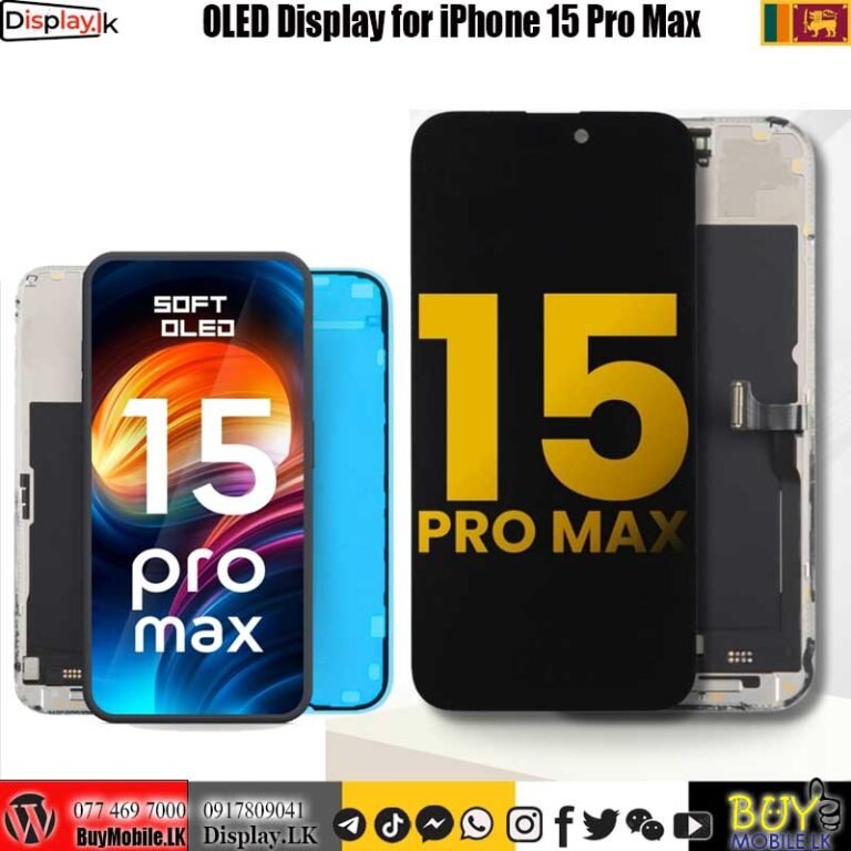 OLED Display for iPhone 15 Pro Max - Display.LK