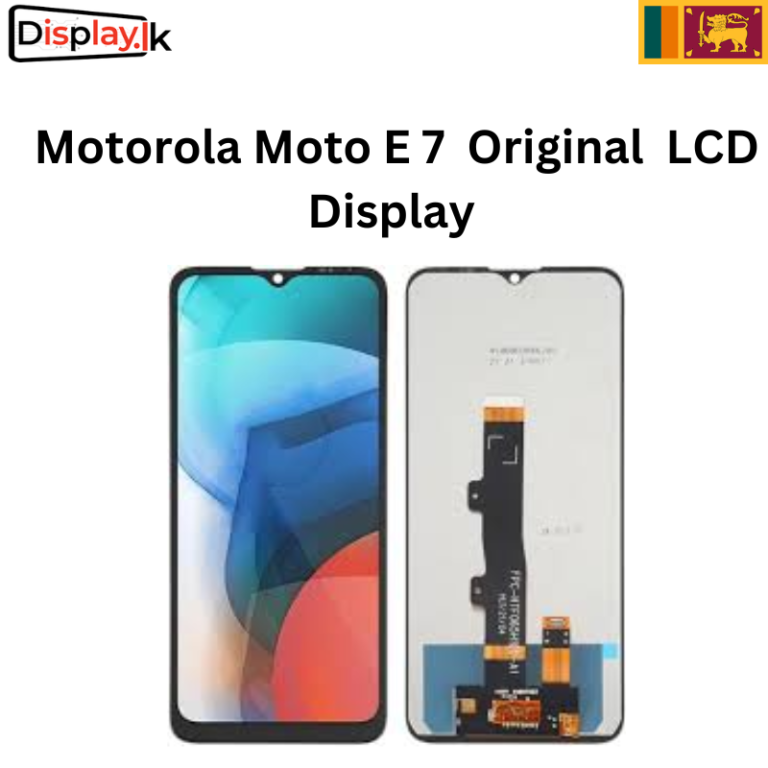 Motorola Moto E7 Original LCD Display - Display.LK
