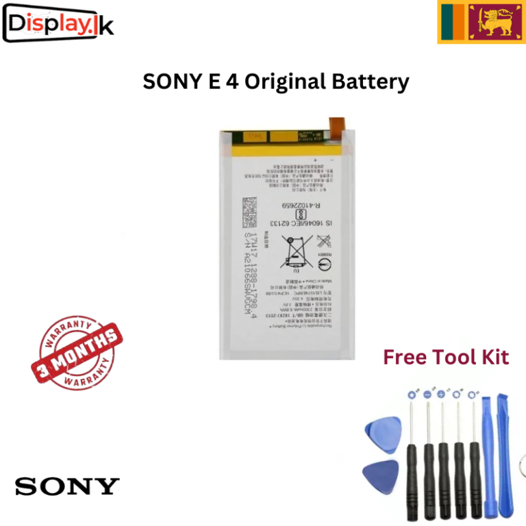 SONY E4 Original Battery - Display.LK